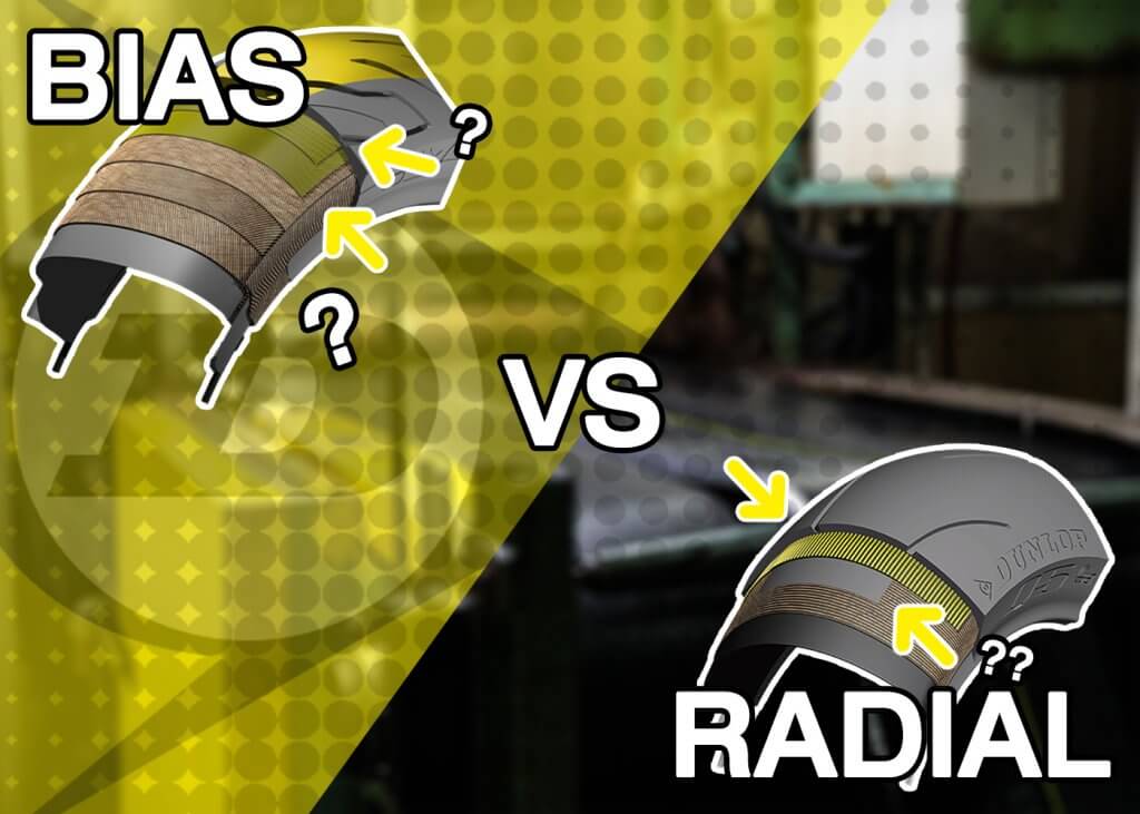 Bias vs. Radial Motorcycle Tires | Dunlop Motorcycle